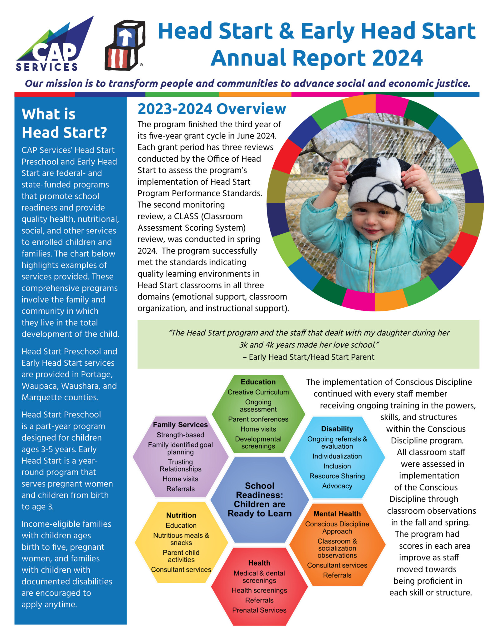 Head Start – CAP Services Inc.